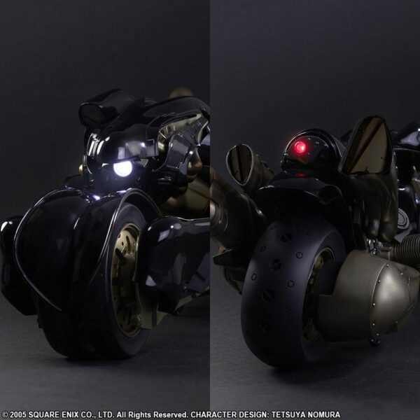 FF VII Advent Children Play Arts -Kai- Cloud Strife & Fenrir